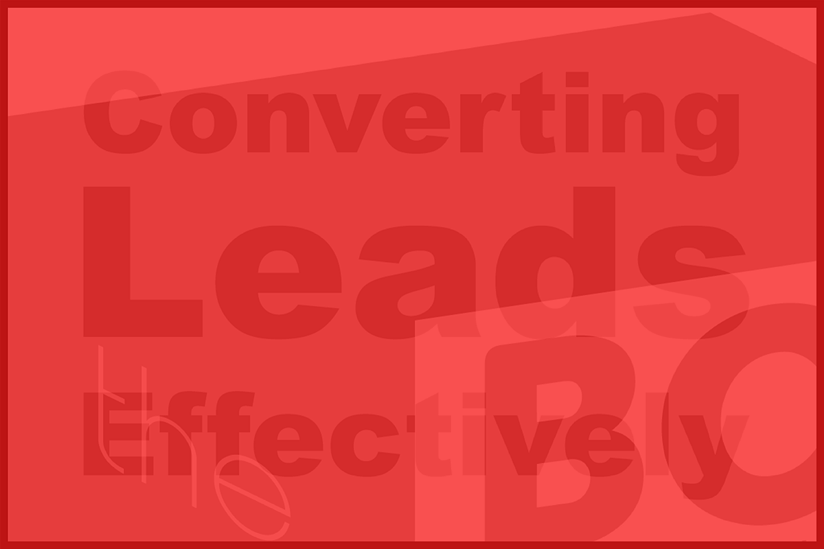 Converting Leads Effectively – The Box Academy